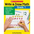Scholastic Teaching Resources Write And Draw Math: Grade 1 831437 | Zoro