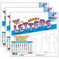 Trend Enterprises White 4" Friendly Combo Ready Letters®, PK3 T79805 | Zoro