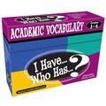 Teacher Created Resources I Have, Who Has Academic Vocabulary Game ...