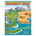 Trend Enterprises Geography Terms Learning Chart, 17in x 22in T38118 | Zoro