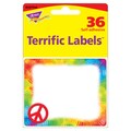 Trend Enterprises Peace Sign Terrific Labels™, PK360 T68114BP | Zoro