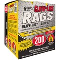 Intex Wiping Rags 10X11" 200Pk NW-00347-200 | Zoro