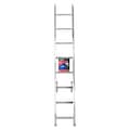 Werner 16 ft. H Aluminum Telescoping Extension Ladder Type III 200 lb ...