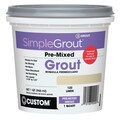 Simplegrout Pre-Mixed Grout Linen Qt PMG122QT | Zoro