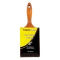 Project Select Linzer 4 in. Flat Paint Brush 1123-4 | Zoro
