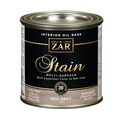 Zar Solid Silk Gray Oil-Based Polyurethane Wood Stain 0.5 pt 17006 | Zoro