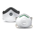 Honeywell N95 Multi-Purpose Disposable Respirator Valved White One Size ...
