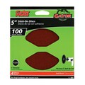 Gator Finishing Sand Disc 5" 100Grit 4Pk 3001 | Zoro