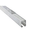 National Hardware Galvanized Silver Steel Face Mount Box Rail N153-486 ...