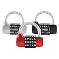 Wordlock Word Padlock 5-Dial PL-001-A1 | Zoro