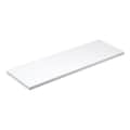 Knape & Vogt 24 in. W X 8 in. D White Laminate/Particle Board Shelf ...