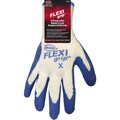 Boss Boss Flexi Grip Knit Work Gloves Blue/White XL 1 pair 8426XL | Zoro
