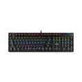 Adesso Rainbow Mechanical Illuminated Gaming Keyboard, 104 Keys, Black ...