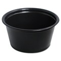 Dart Conex Complements Plastic Portion Cup, 2 oz., Black, PK2500 ...