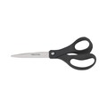 Fiskars Recycled Scissors, Pointed Point, 10"L, 8" Cut, Black Contoured ...