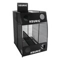 Keurig K-Cup Pod Wire Mesh Display Rack 4-Sleeve, 11 x 14 x 15.4, Black ...