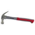 Great Neck 16oz Claw Hammer w/High-Visibility Orange Fiberglass Handle ...