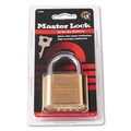 Master Lock Resettable Combination Padlock, 2" Wide, Brass 175D | Zoro