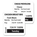 Seiko Instruments Food Prep Labels for Food Prep Labeling Printers, 2 ...