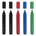 Tru Red Permanent Marker, TankStyle, Medium Chisel Tip, Assorted Colors ...
