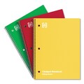 Tru Red One-Subject Notebook, Medium/College Rule, Assorted Covers, 10. ...