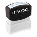Universal Message Stamp, Scanned, Blue 10157 | Zoro
