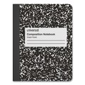 Universal Composition Book, 4 sq/in Quad Rule, Black Marble, 9.75 x 7.5 ...