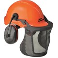 Delta Plus ELVEX ProGuard Ventilated Helmet with Steel Mesh Visor CU ...
