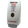 Sunx SPF 30+ Sunscreen Wall-Mount Dispenser CSBD000558 | Zoro