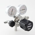 Gentec HP Regulator, CGA-510, Inlet 0 to 100 PSI, Needle Valve, Relief ...