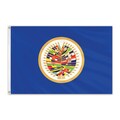 Global Flags Unlimited OAS Outdoor Nylon Flag 2'x3' 202607 | Zoro