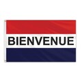 Global Flags Unlimited Bienvenue Message Flag 3'x5' Standard Flag ...