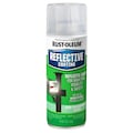 Rust-Oleum Reflect. Coating Spray Paint, Clear, 10 oz 214944 | Zoro