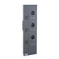 SQUARE D EZM Meter Main 225A, 120/240V AC, surface - EZMT333225