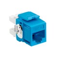 Leviton 1-Port Mod Jack 110 8W8P Utp, T568A/B Cat5E Quickport, Gigamax ...