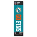 Fanmats NFL Miami Dolphins Team Slogan Decal Sticker Pack 61383 | Zoro