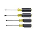 Klein Tools Screwdriver Set, Square Recess, 4-Piece 85664 | Zoro