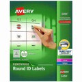 Avery Multiuse Removable Round Labels w, PK945 6450 | Zoro