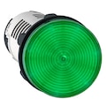 Schneider Electric Monolithic pilot light, Harmony XB7, plastic, green ...