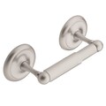 Moen Yorkshire Spring Loaded Paper Holder Satin Nickel BP5308SN | Zoro