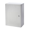 Nvent Hoffman 316 Stainless Steel Electrical Enclosures, 24 in H, 6 in D, 20 in W, NEMA 4X ...