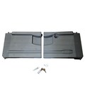 Rubbermaid Commercial Gray Door Kit W/ Lock And Key For Rubber ...