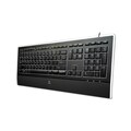 Logitech K740 Illuminated Wired Keyboard, USB, Blk 920-000914 | Zoro