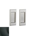 Baldwin Estate Passage Sliding Door Locks Satin Black PD006.190.PASS | Zoro