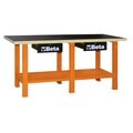 Beta Workbench With Wood Top, Grey 056000252 | Zoro