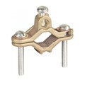 Southwire Bronze Ground Clamp For Bare Wire And Pipe Size 1/2 To 3/4 ...