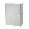 Nvent Hoffman 304 Stainless Steel Concept Enclosure, 48 in H, 24 in W, 10 in D, NEMA 4X, Hinged ...
