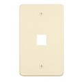 Allen Tel Versatap Faceplate, 1-Port, Ivory AT30-1-09 | Zoro