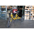 Husky Bicycles Industrial Tricycle, 600 lb Capacity, 26" Wheels, Black ...