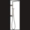 Delta Universal Showering Components Shower Column 18" Angular Ss 58410 ...